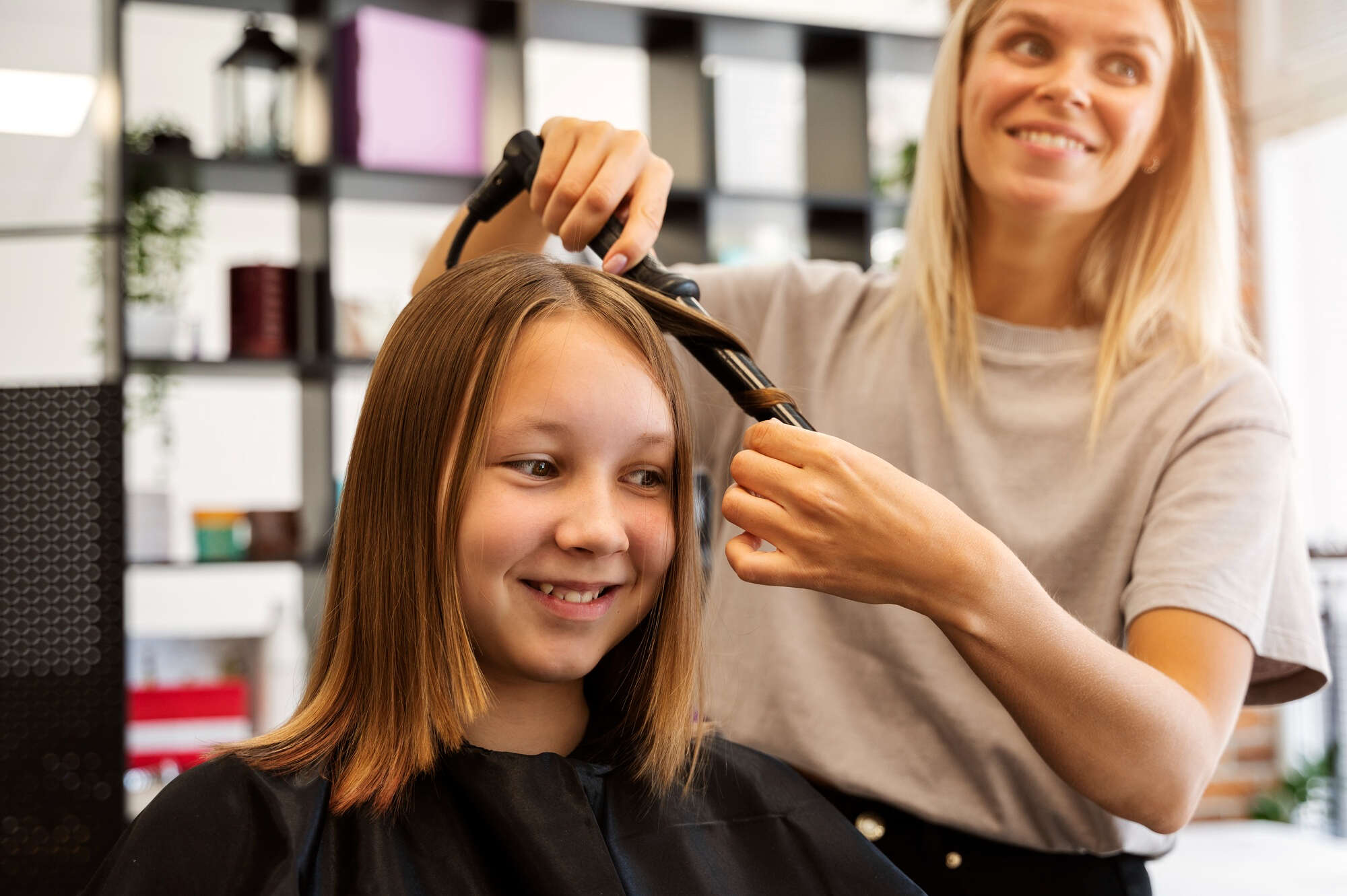Is It Okay to Style Children's Hair with A Flat Iron? :: Fitie :: Articles